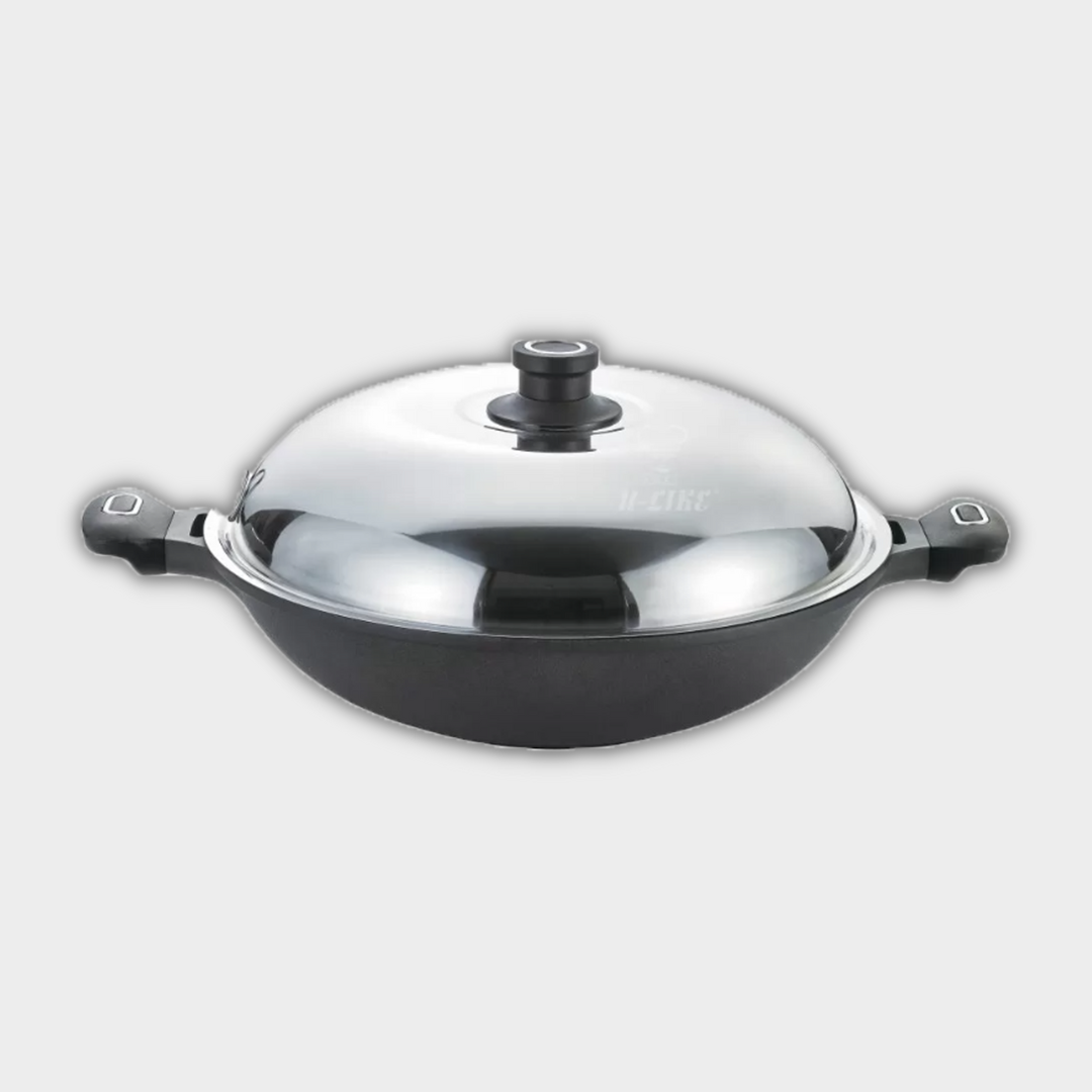 Ceramic Wok (36CM): Looks Good and Cooks Good| U-LIKE